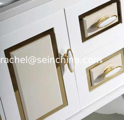 80 X48/cm PVC bathroom cabinet / wall cabinet / hung cabinet / white color for bathroom supplier