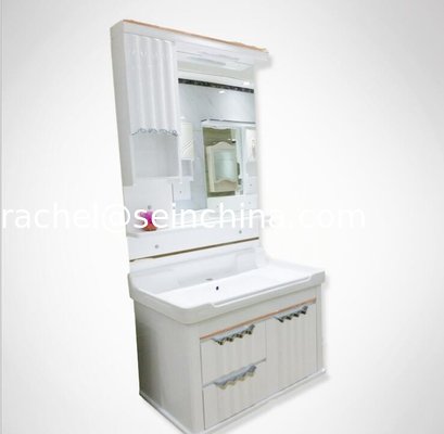 80 X48/cm PVC bathroom cabinet / wall cabinet / hung cabinet / white color for bathroom supplier