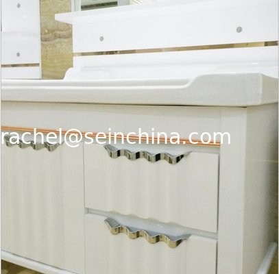 80 X48/cm PVC bathroom cabinet / wall cabinet / hung cabinet / white color for bathroom supplier