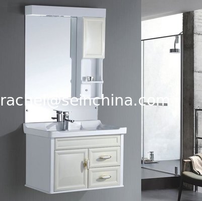 80 X48/cm PVC bathroom cabinet / wall cabinet / hung cabinet / white color for bathroom supplier