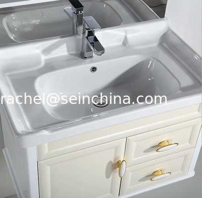 80 X48/cm PVC bathroom cabinet / wall cabinet / hung cabinet / white color for bathroom supplier