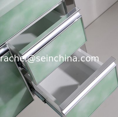 100 X48/cm PVC bathroom cabinet / wall cabinet / hung cabinet / white color for bathroom supplier