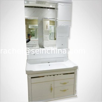 80 X48/cm PVC bathroom cabinet / wall cabinet / hung cabinet / white color for bathroom supplier