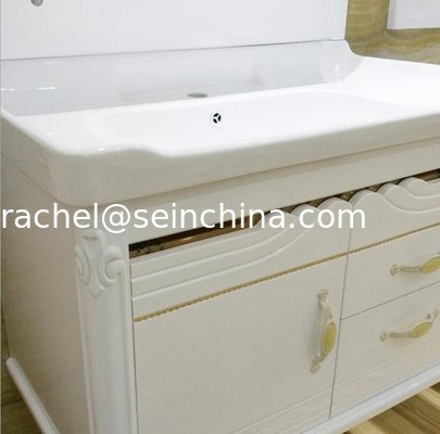 80 X48/cm PVC bathroom cabinet / wall cabinet / hung cabinet / white color for bathroom supplier