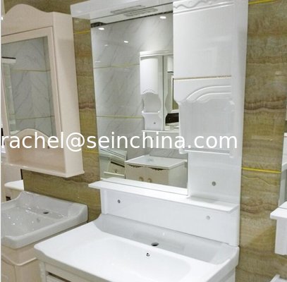 80 X48/cm PVC bathroom cabinet / wall cabinet / hung cabinet / white color for bathroom supplier