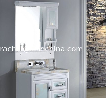80 X48/cm PVC bathroom cabinet / wall cabinet / hung cabinet / white color for bathroom supplier