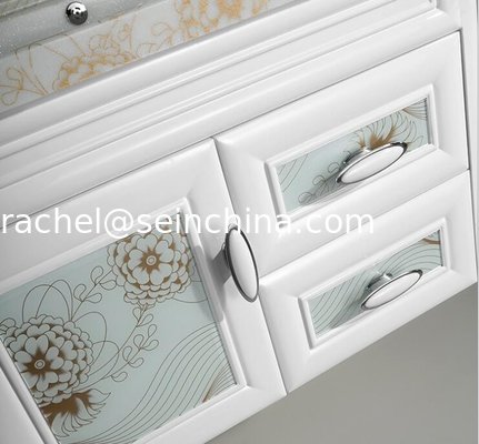 80 X48/cm PVC bathroom cabinet / wall cabinet / hung cabinet / white color for bathroom supplier