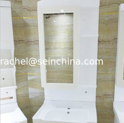 80 X48/cm PVC bathroom cabinet / wall cabinet / hung cabinet / white color for bathroom supplier