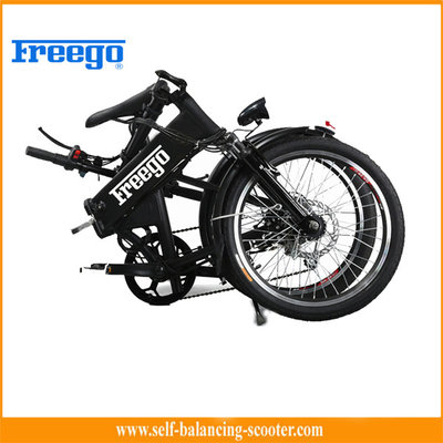 Aluminium Frame Lightest Folding Bicycle For Adults , Ladies Folding Bike 2 Wheel