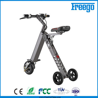 Comfort Seat 3 Wheel Electric Scooter With DC Motor / Lead Acid Battery