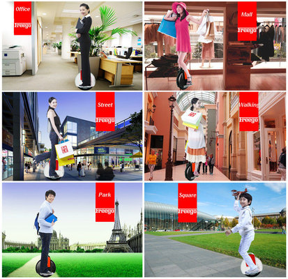 De Chinese Zelf Evenwichtige Unicycle Elektrische Autoped van Solowheel met Opleidingswielen