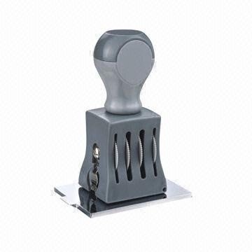 Rectangle Die Plate Date Stamp, 5 Sizes of Plate