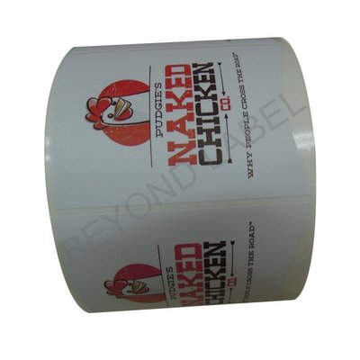 Self Adhesive Paper Labels For Promotion Waterproof Adhesive Food Box Labels