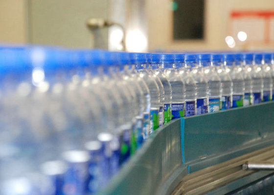 Industrial 3 In 1 Automatic Liquid Bottle Filling Machine For PET Bottles 1000bph - 24000bph
