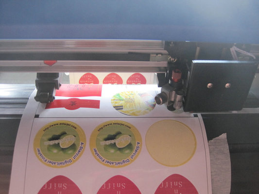 Automatic Digital Label Cutter Roll to Roll Version With AC 100V to Cut Different Kinds of Label