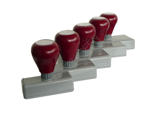 Custom unique rectangle flash, plastic Signature, Notary, Monogram and Logo pre inked stamps