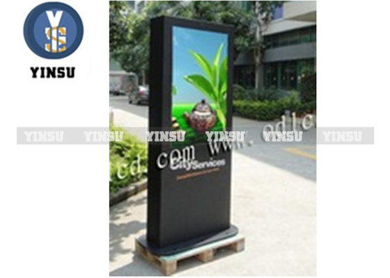 Touch Screen Outdoor Advertising Kiosk External LCD TV 55 Inch Display