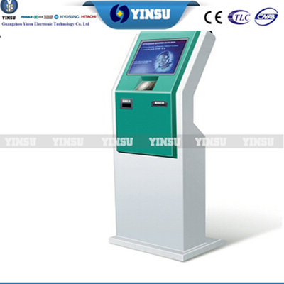 High Efficiency Money ATM Machine 19 Inches Display Digital Stand Alone