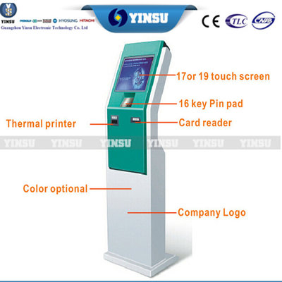 High Efficiency Money ATM Machine 19 Inches Display Digital Stand Alone