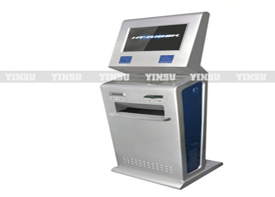 Payment Self Serve Ticketing Kiosk Magnetic Card Reader And 80 Mm Thermal Printer