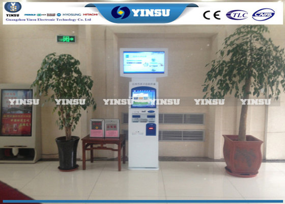 Payment Kiosk Machine / Airport Self Service Kiosk Terminal Optional Color