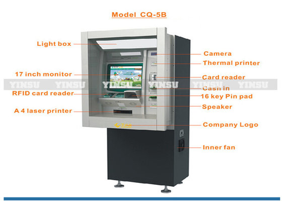 Government Automatic Teller Machine ATM Self Service Bill Payment Ticket  Kiosk