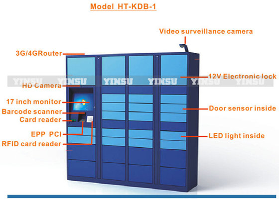 Outside Payment Outdoor Advertising Kiosk Machine Corrosion Resistance