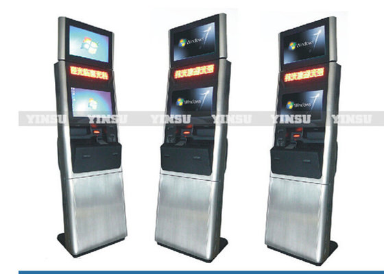17 Inch Monitor Automated Kiosk Machines / Self Service Terminal For Outdoor
