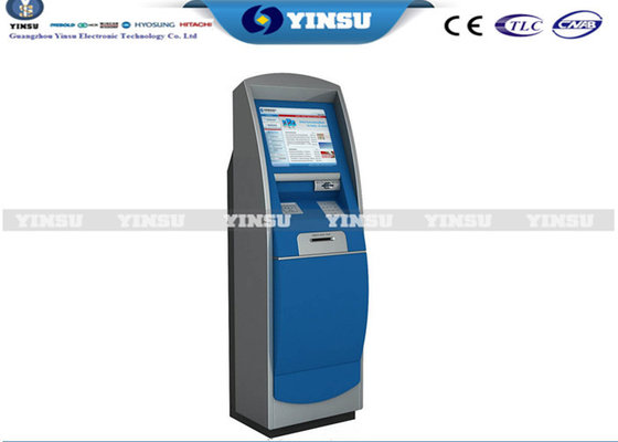Multimedia Passport Reader SIM Card Dispenser Kiosk , Cash In And Out