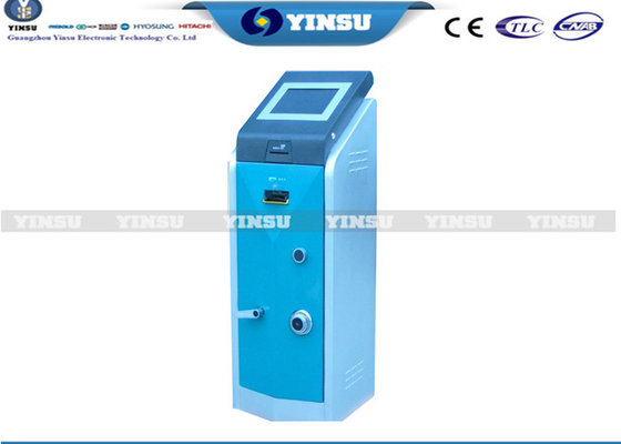 Payment Kiosk 17 Inch Display Digital Stand Alone Money Transfer