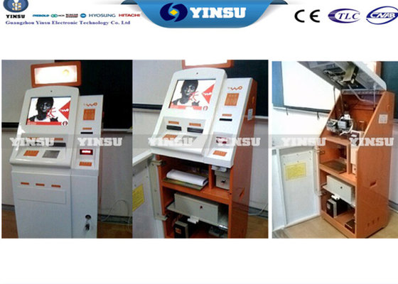 Paymennt kiosk Self-service terminal  DT-11A with light box for bank