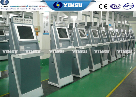 Traffic Ticket Payment Kiosk Machine Modular Design For Easy Maintenance