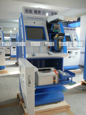 Self Service Bill Payment Machine Card Dispenser Kiosk For Government