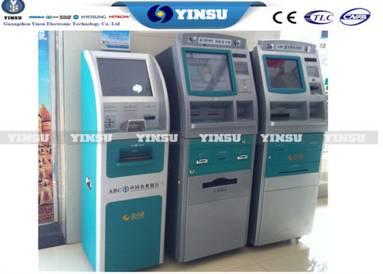 17 Inch Touch Payment Kiosk Machine / Self Service Terminal Financial Equipment