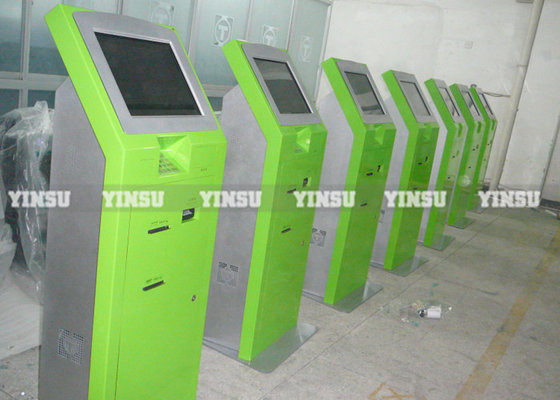 Shopping Mall Payment Kiosk Machine 1.5 Mm Cold - Rolled Steel Cabinet