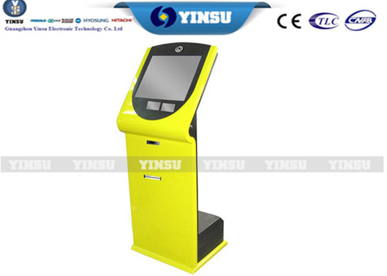 Bus Station Touch Screen Kiosk / Free Standing Kiosk Optional RAL Color