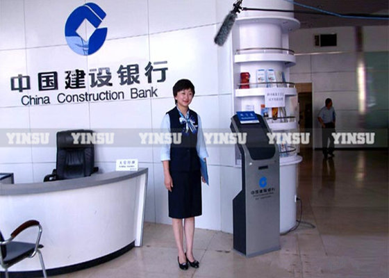 Government Payment Kiosk Machine  Automatic Multi Language Ba Financial Equipment