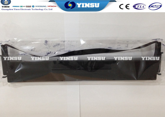 High Density Printer Spare Parts , Black Fabric Ribbon Tape For Epson LQ-300