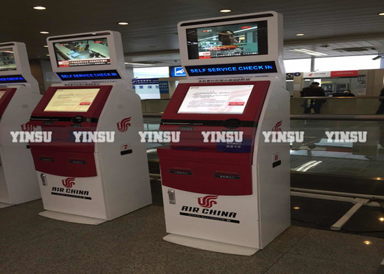Coupon Self Serving Kiosk , Shopping Mall Kiosk 19 Inch Touch Monitor