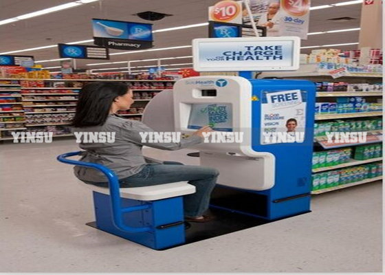 Supermarket Self Service Payment Kiosk Multi - Card Reader 1 Year Warranty