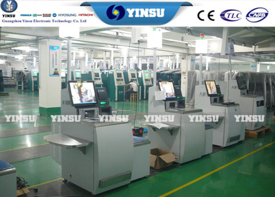 Self Checkout Shopping Mall Kiosk 1.2 Mm Cold Roll Steel Sheet Corrosion Resistance