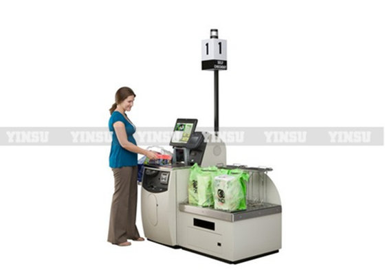 Automated Self Payment Machine Kiosk Thermal Printer And Touch Monitor