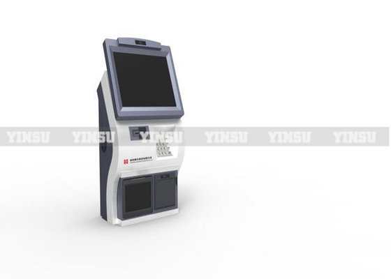 Automated Stainless Steel Photo Printer Kiosk / Self Payment Machine With Pin Pad
