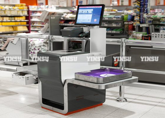 Dust - Proof Payment Kiosk Machine Multi - Touch Points High Speed Running