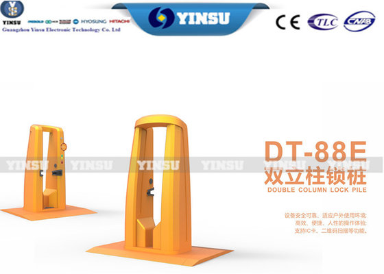 Double Column Lock Pile Stainless Steel Kiosk Public Bicycle Rent System