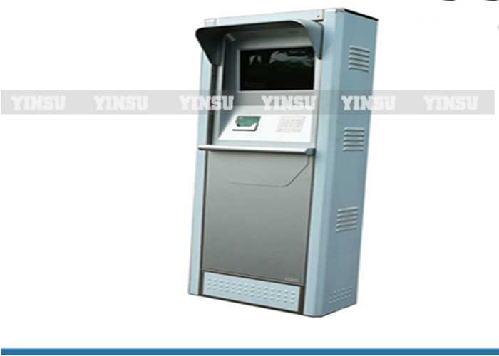 Traffic Ticket Payment ATM Machine Kiosk 17 Inchu Monitor Anti Corrosion