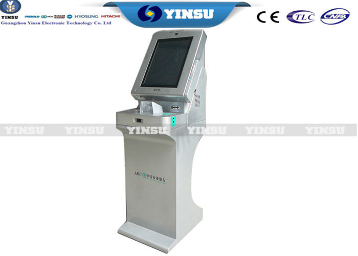 Bank Payment Kiosk Machine Multi - Touch Points And Customized Color