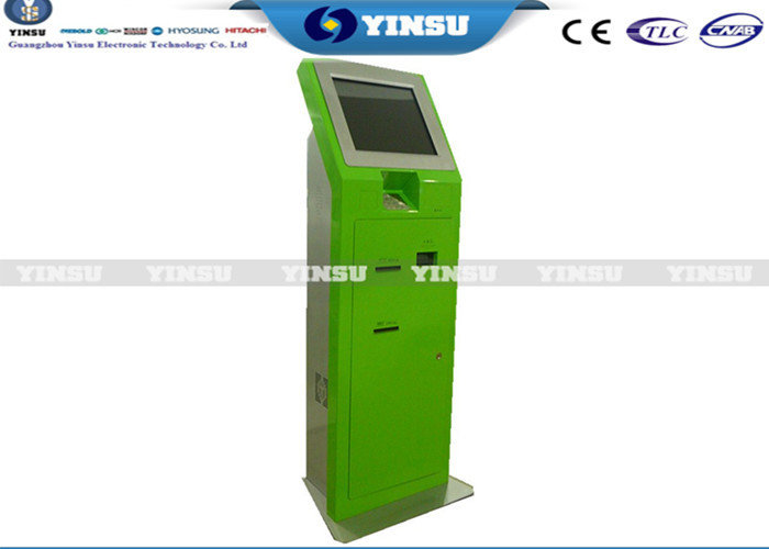 Shopping Mall Payment Kiosk Machine 1.5 Mm Cold - Rolled Steel Cabinet