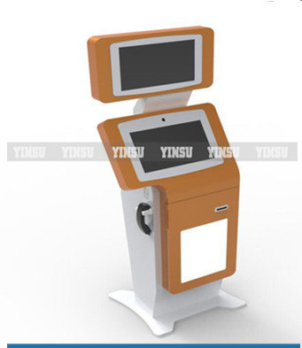 Shopping Mall Self Serving Kiosk With 1.2 Mm Cold Roll Steel Sheet