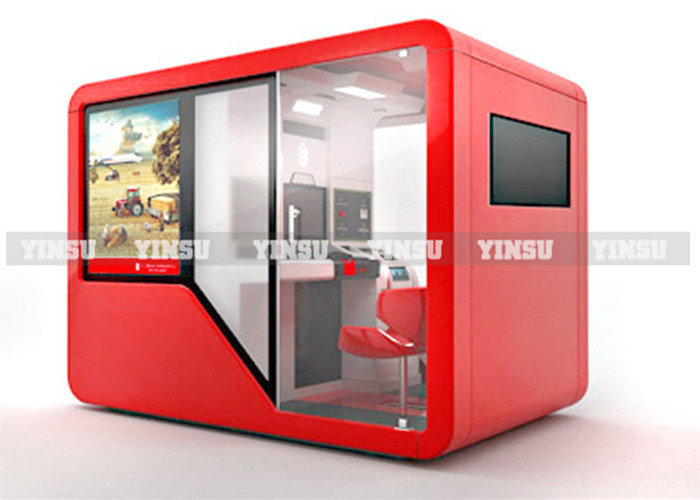 Indoor Traffic Ticket Self Payment Kiosk / Self Service Terminal Attractive Decoration